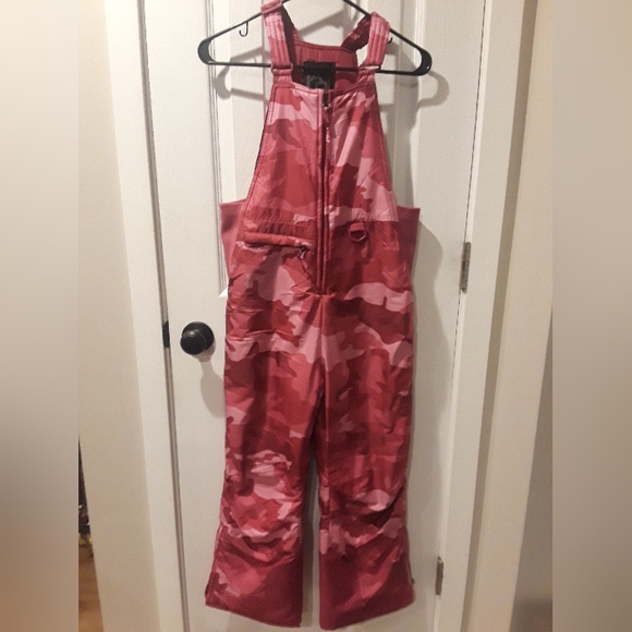 One Pieces | Pink Camo Snow Bibs | Poshmark